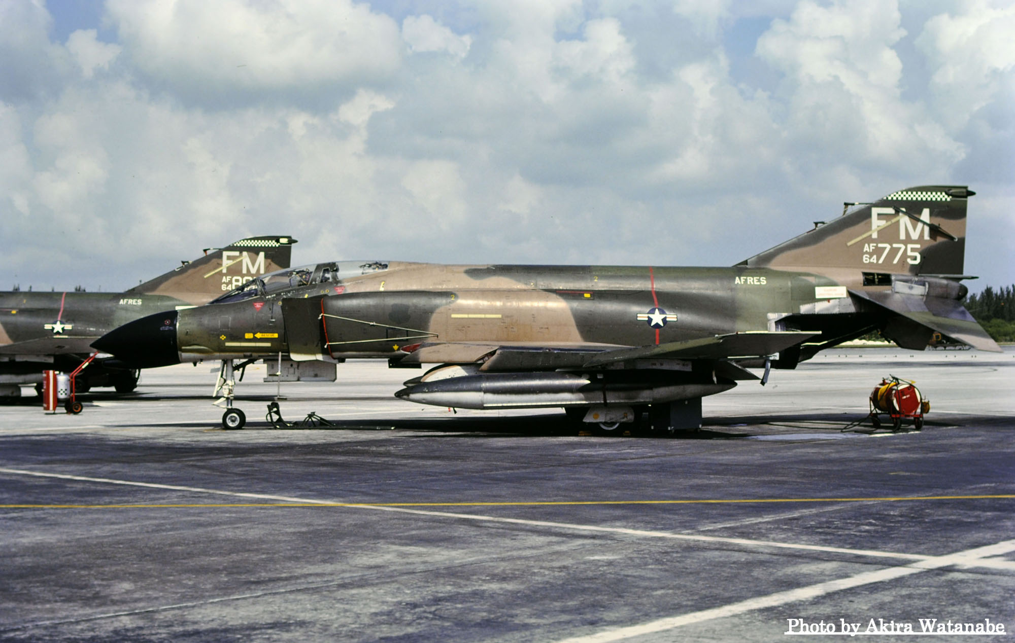 ↑ 最初の写真同様1978年8月に撮影されたホームステッド空軍基地でのラインナップの写真。